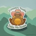 Country Toad Vinyl Sticker - Etsy
