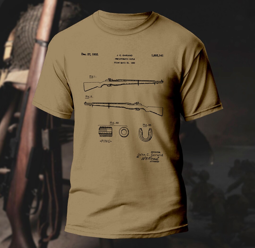 WW2 M1 GARAND T-SHIRT - Etsy