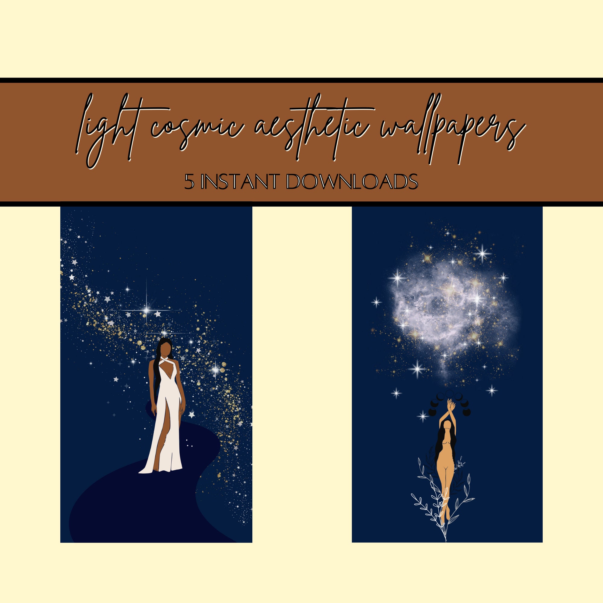Light Cosmic Aesthetic Wallpapers | Cosmic Witch Phone Wallpapers ...