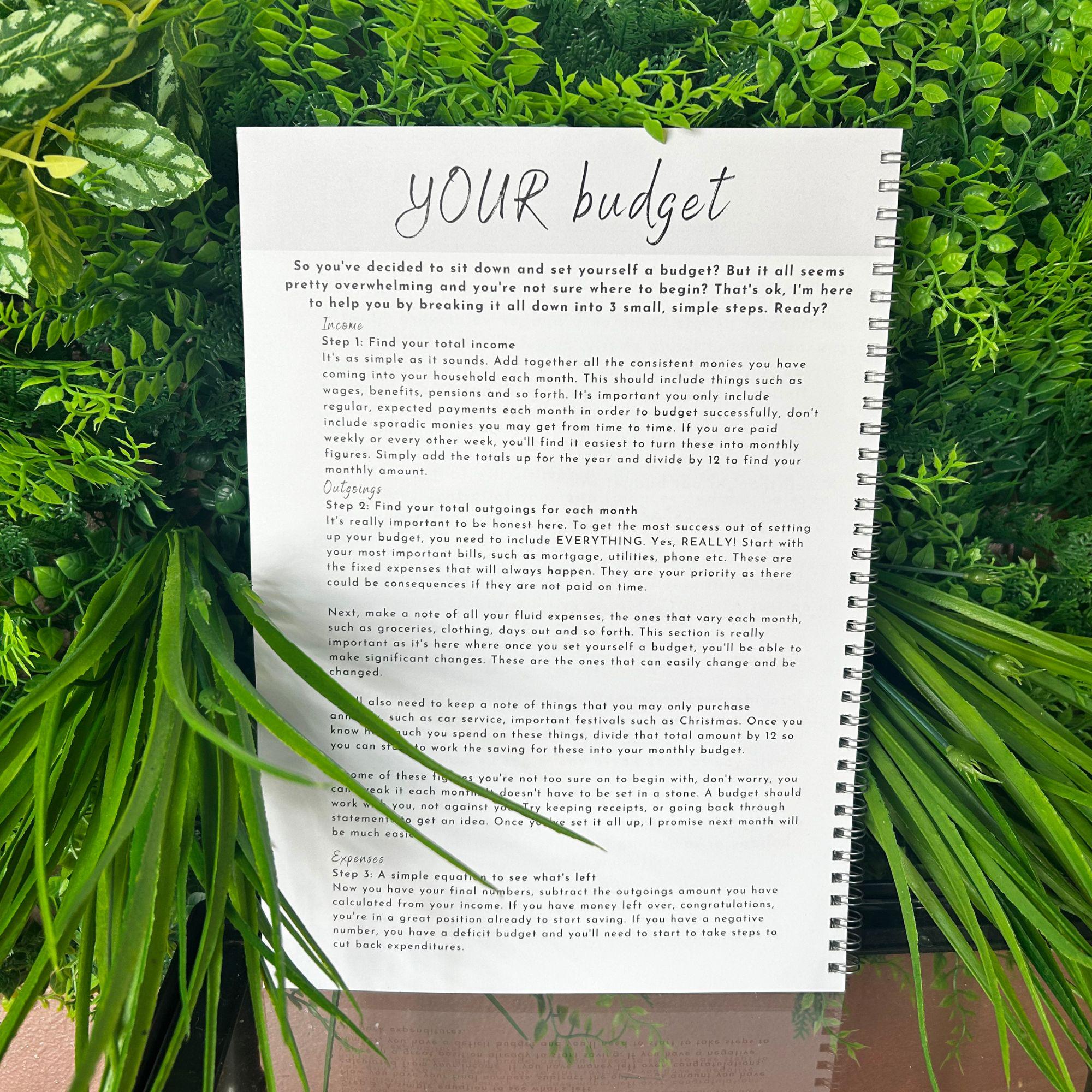 Back in Stock ULTIMATE Budget Planner | the Budget Mum UK | Finances ...