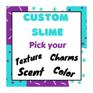4oz Make Your Own Slime Build Your Own Slime Customize Your Slime ...