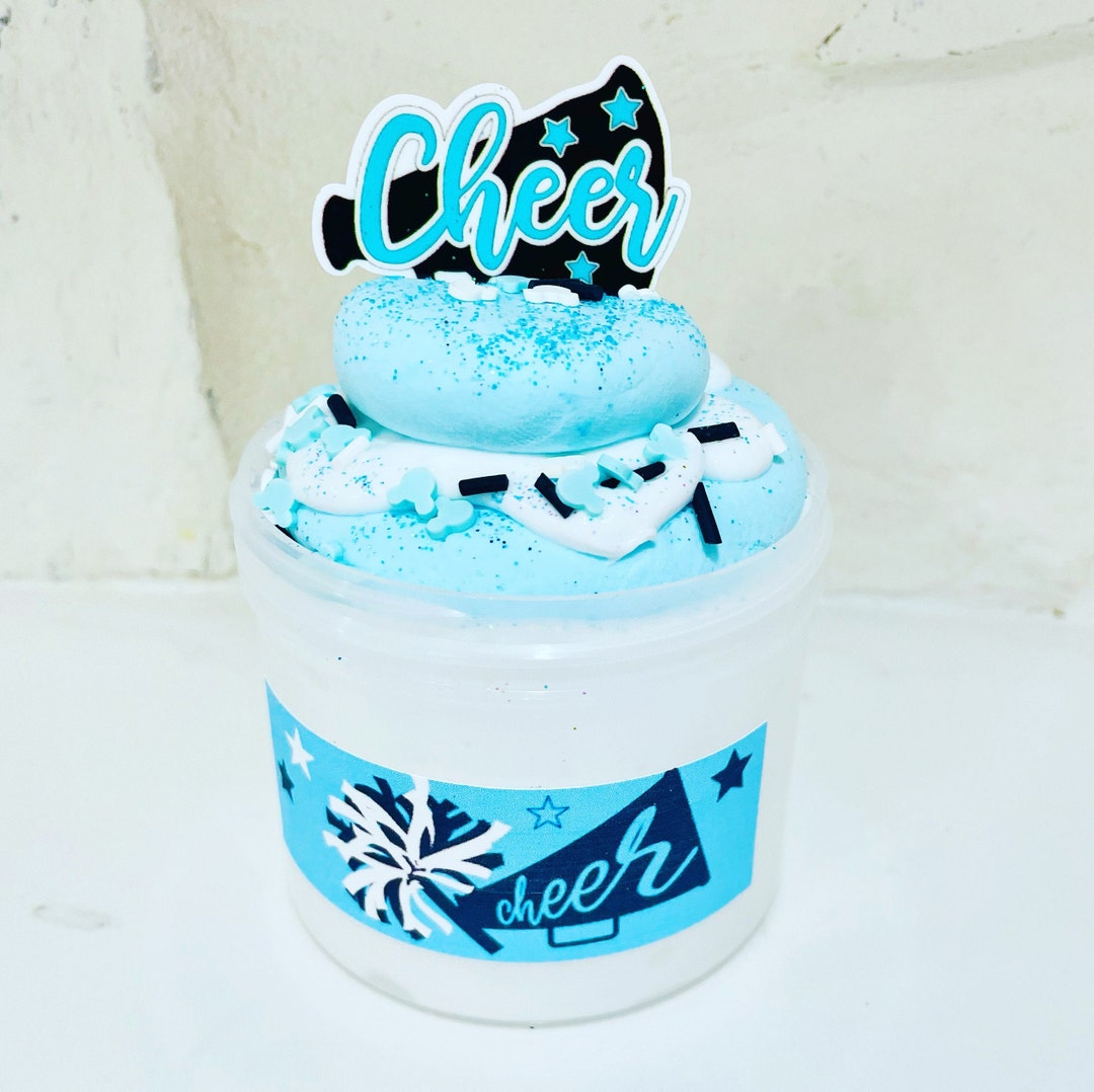 Slime Cheer Butter Slime Cheerleaders Cheer Slimes - Etsy