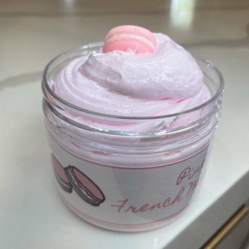 Slime Pink French Macaron Butter Slime Shop Scented Slime - Etsy