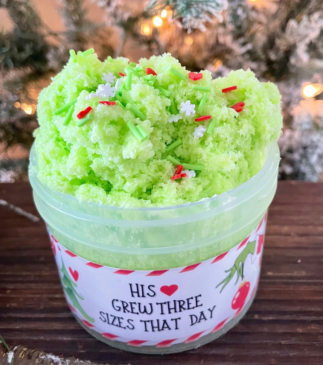Slime Christmas Slime His Heart Grew Three Sizes That Day Whoville ...
