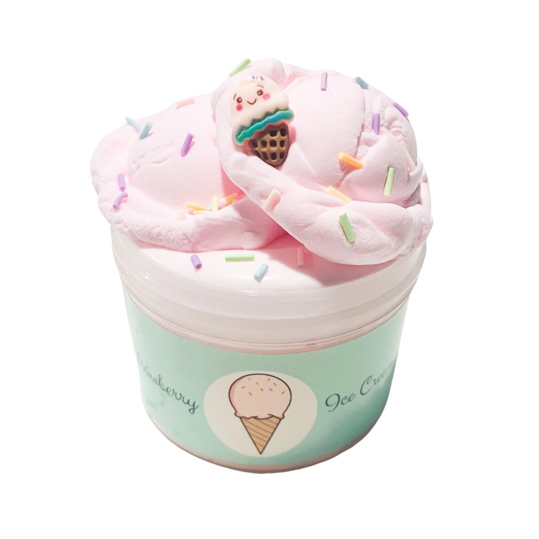 Strawberry Scented Slime Kit DIY Strawberry Slime Strawberry Slime ...