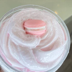 Slime Pink French Macaron Butter Slime Shop Scented Slime Charms Kids ...