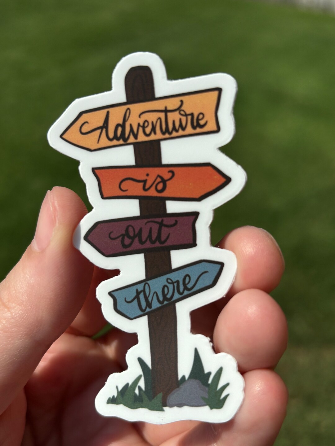Adventure is Out There Sticker - Etsy