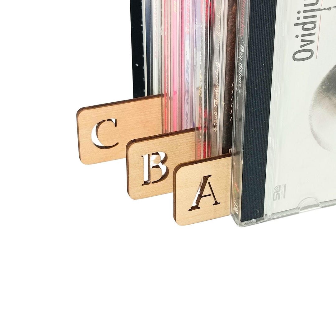 CD Dividers Separators, DVD Storage Organizer, Birthday Anniversary ...