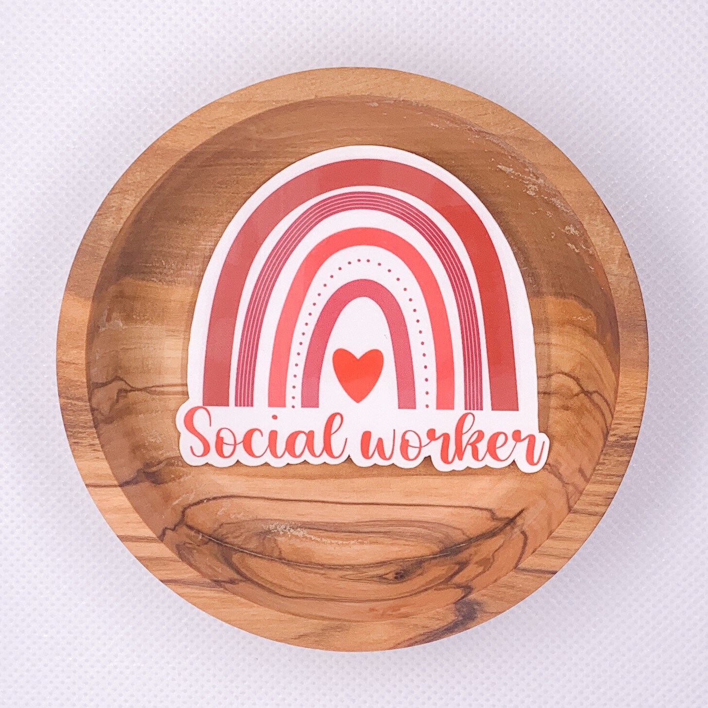 Social Worker Sticker Social Worker Rainbow Therapy Sticker | Etsy