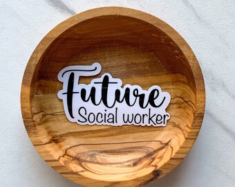Future Social Worker Sticker - Etsy