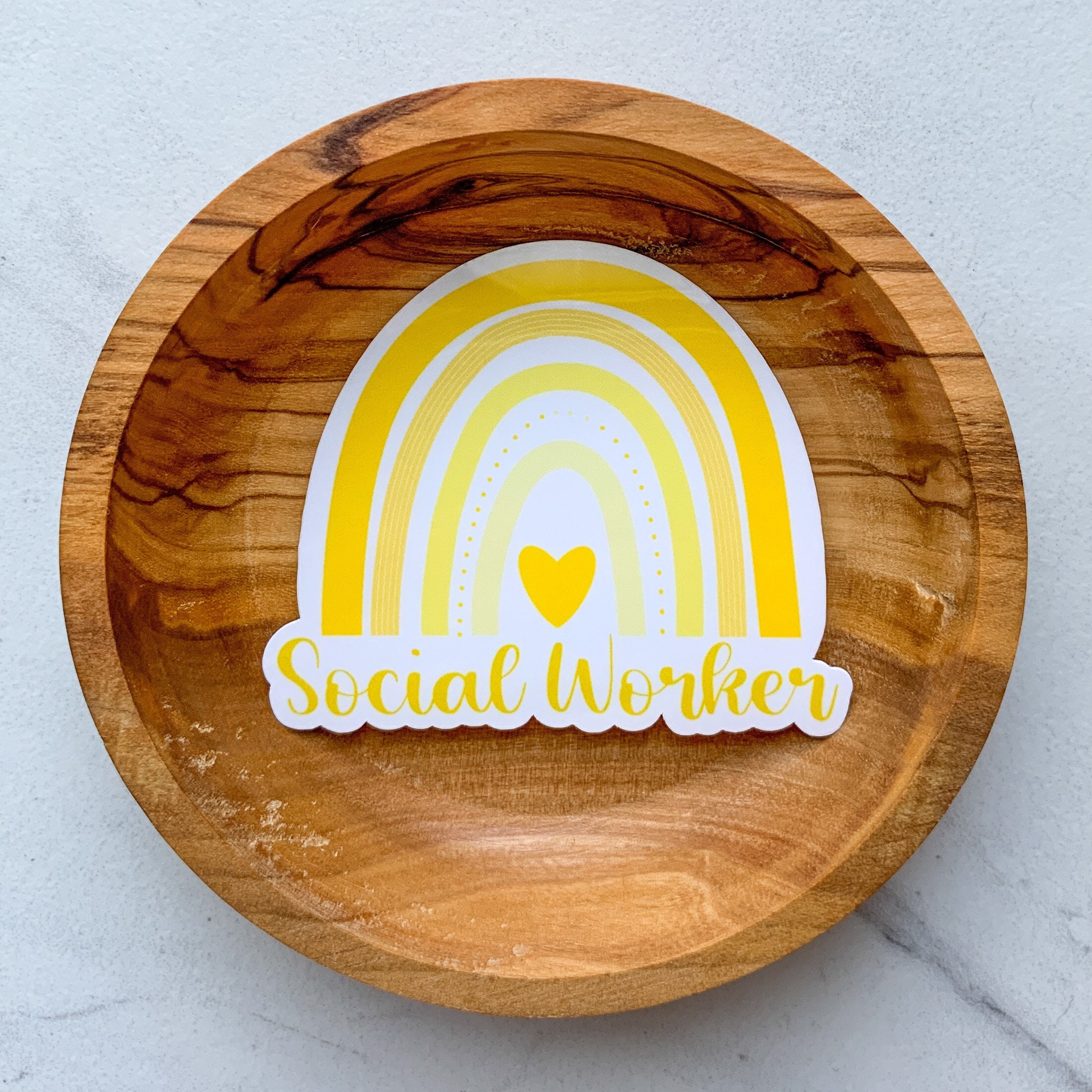 Social Worker Sticker Social Worker Rainbow Therapy Sticker | Etsy