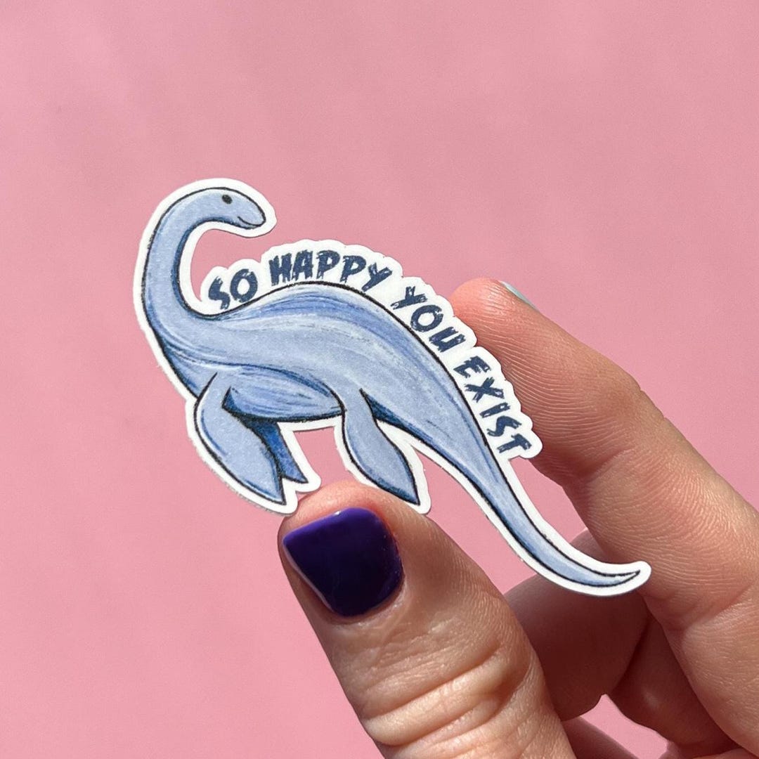 So Happy You Exist Sticker - Etsy
