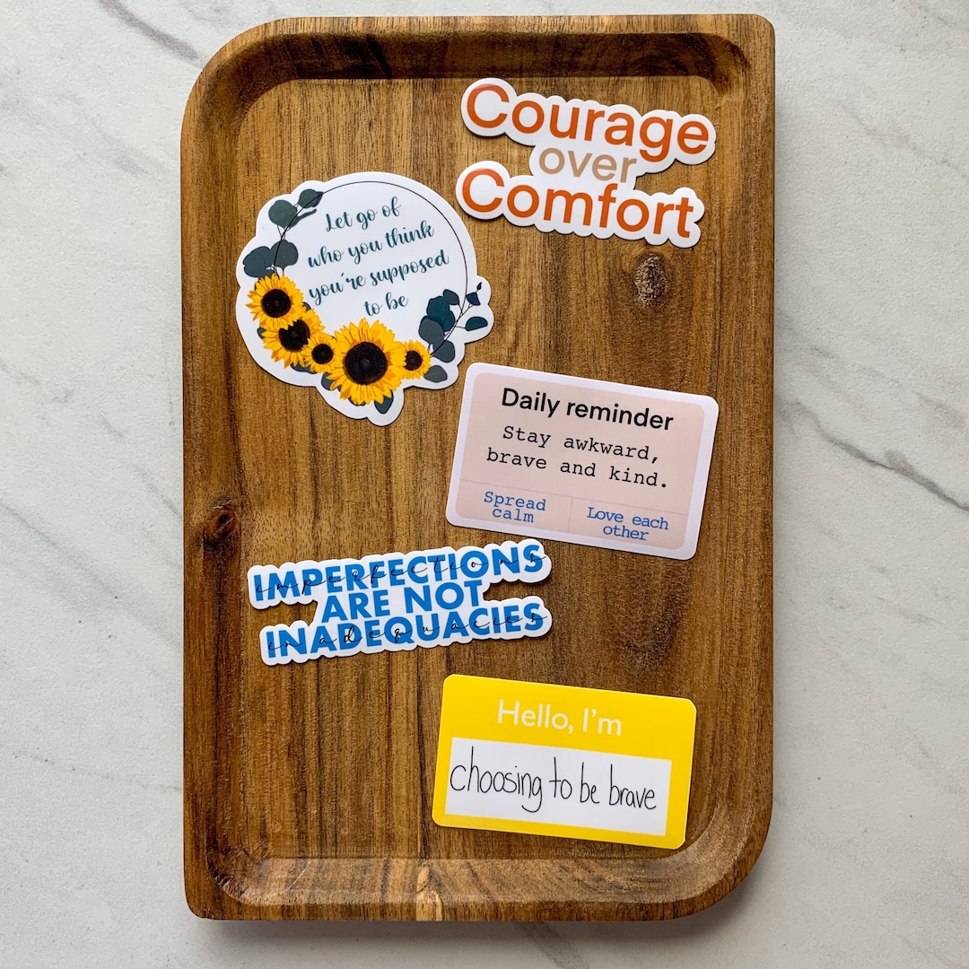 Inspirational Stickers, Motivational Stickers, Be Kind, Stay Awkward ...