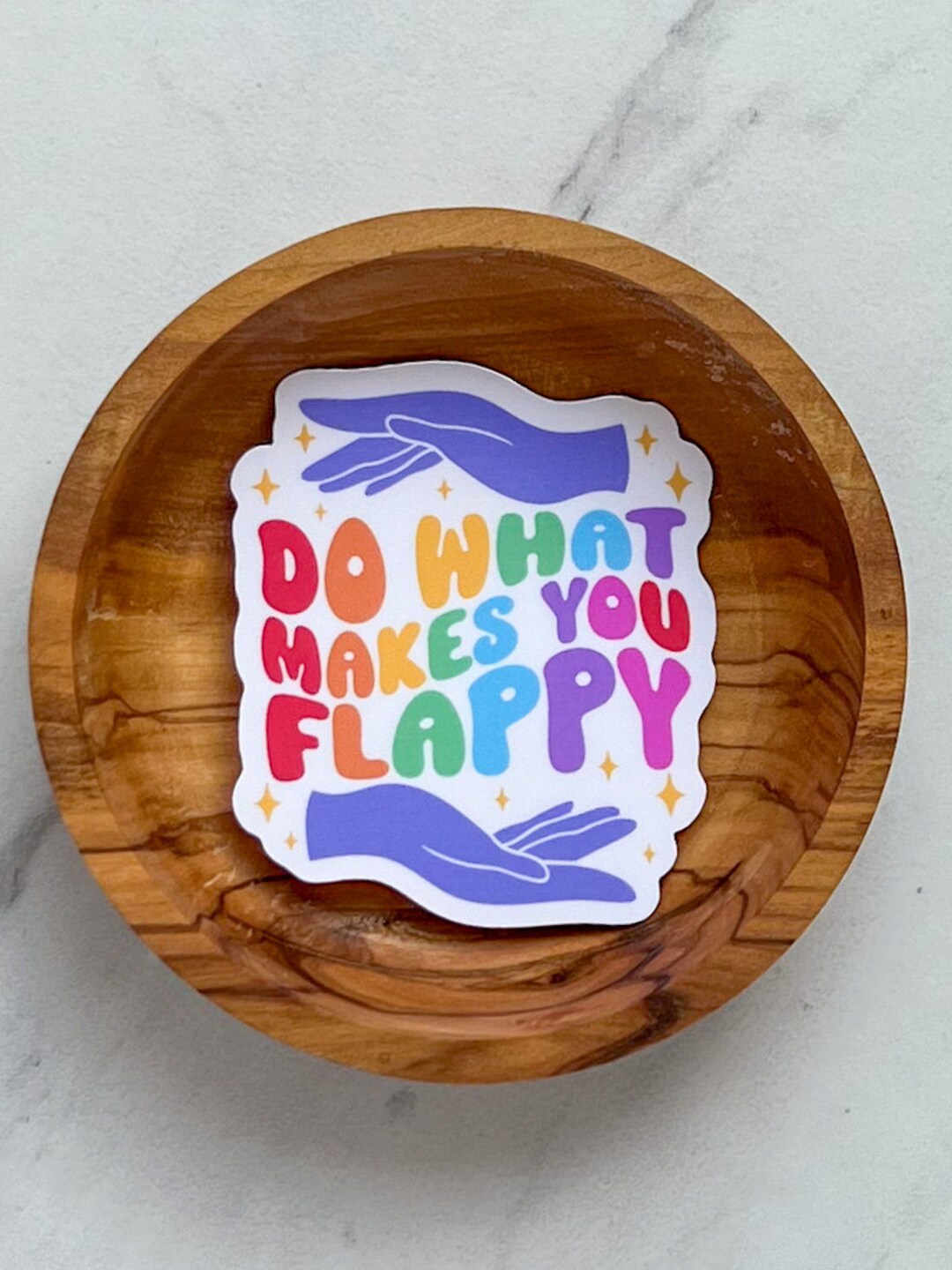 Do What Makes You Flappy Sticker, Adhd Sticker, Executive Function ...