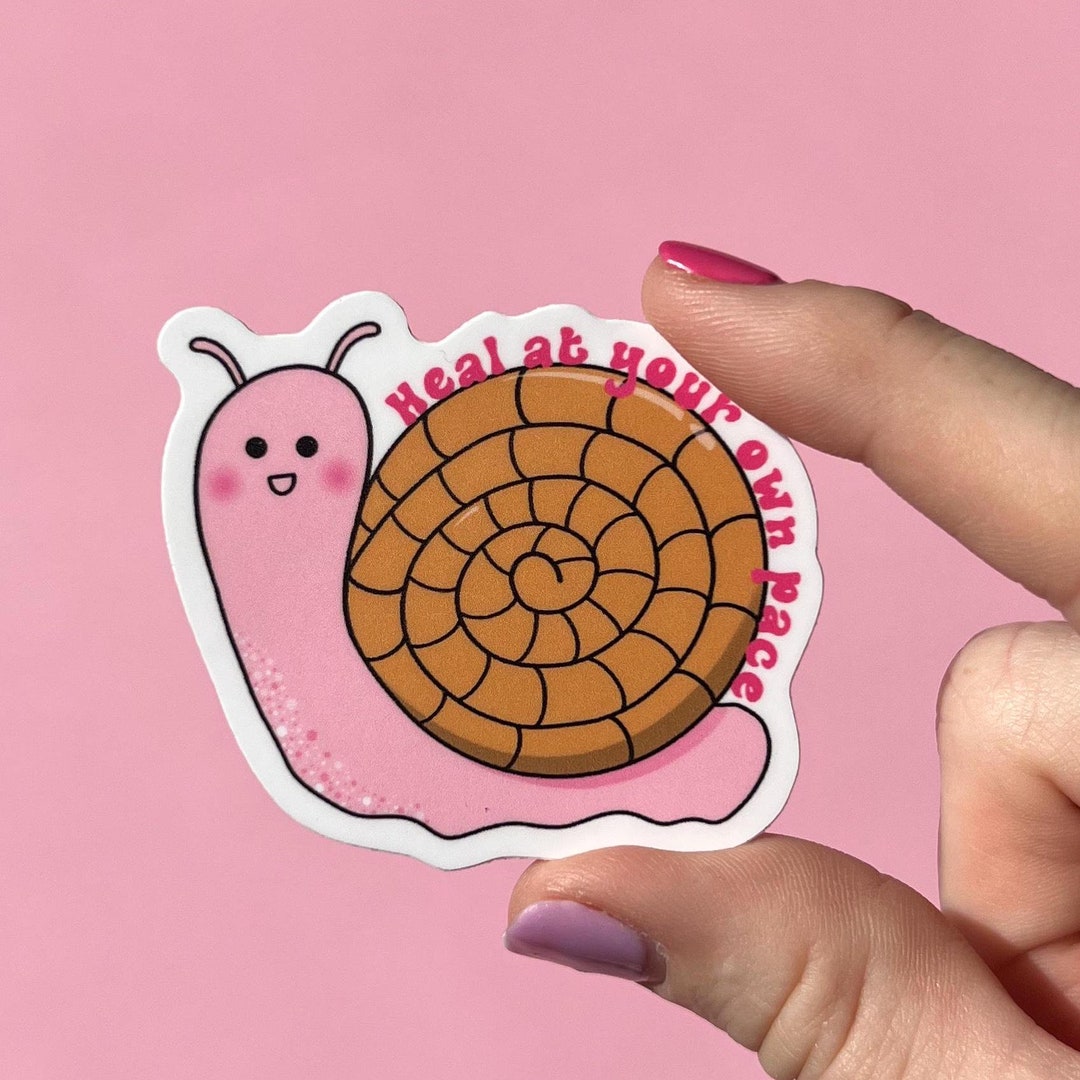 Heal at Your Own Pace Sticker, Dishwasher Safe Water Bottle Sticker ...