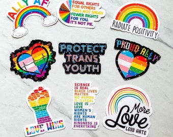 Pride Ally Sticker - Etsy