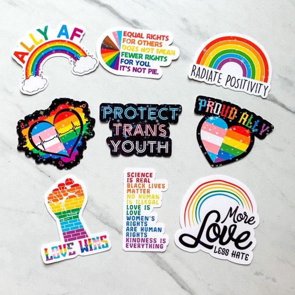 Lgbtq Ally Sticker - Etsy