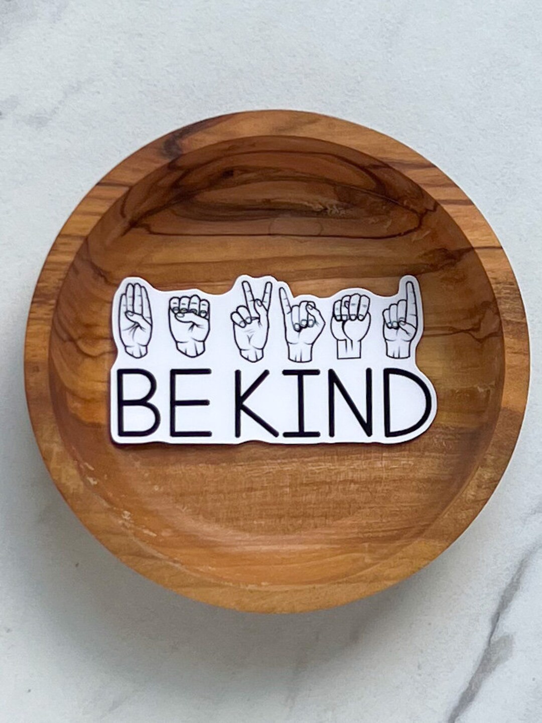 Be Kind Sticker, ASL Sticker, Adhd Sticker, Sensory Disorder Sticker ...