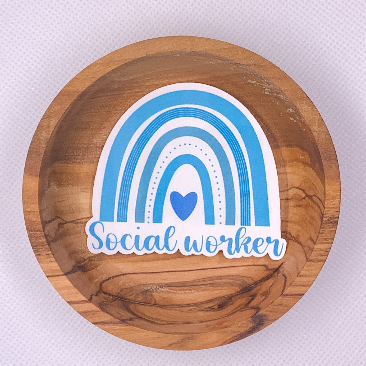 Social Worker Sticker Social Worker Rainbow Therapy Sticker | Etsy