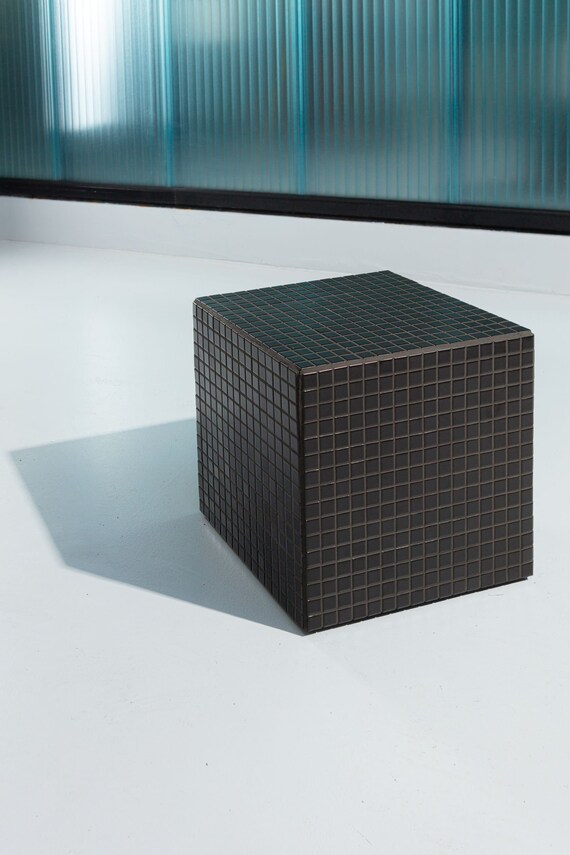 Tiled Cube Side Table | Etsy