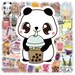 Boba Bubble Tea Stickers for Hydro Flask 50-packcute Water - Etsy