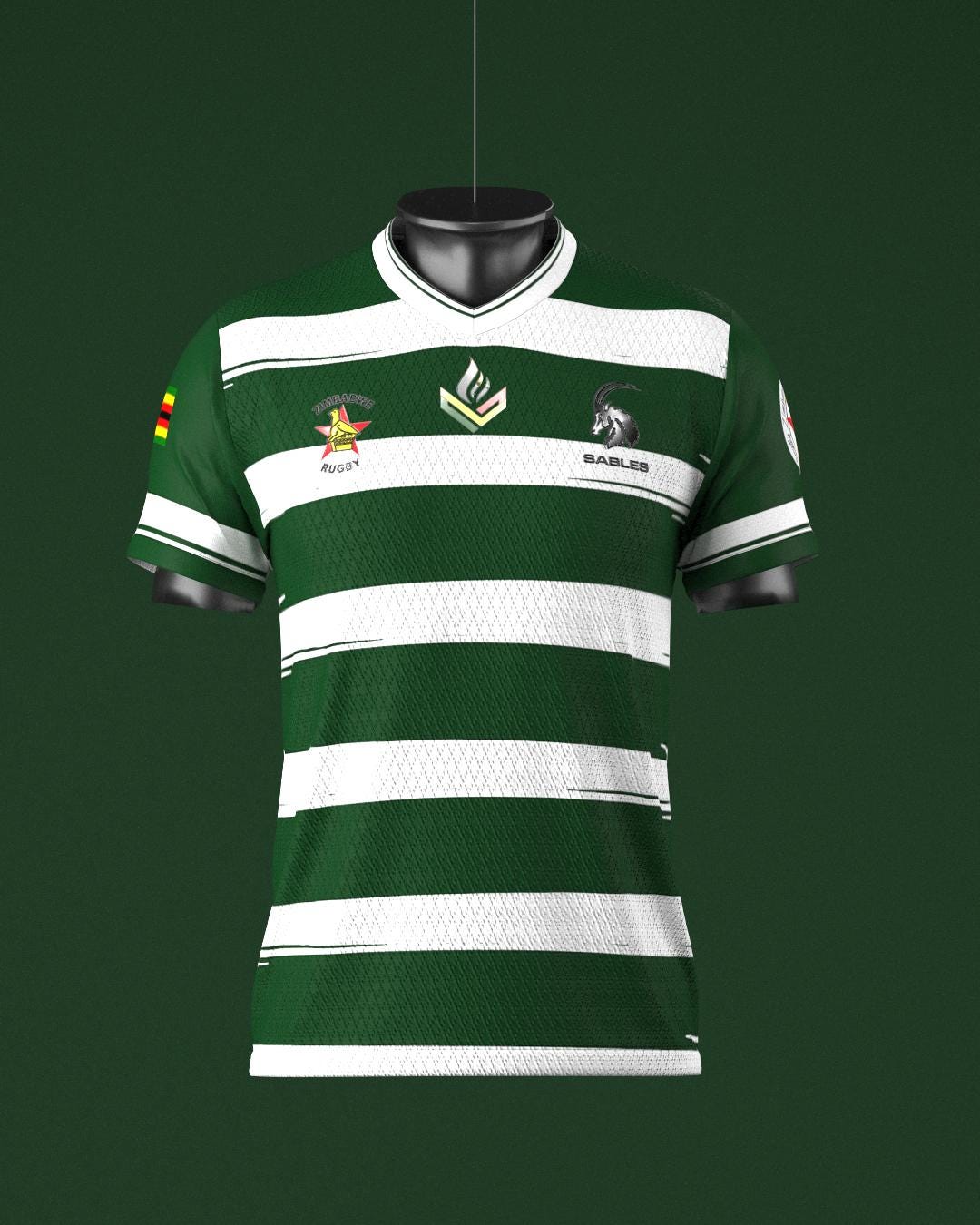 Zimbabwe Sables Rugby- Fan Jersey - Etsy