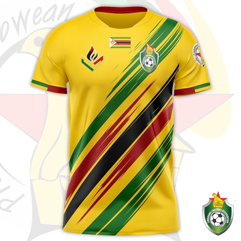 Zimbabwe Soccer (football) Fan Jersey - Etsy