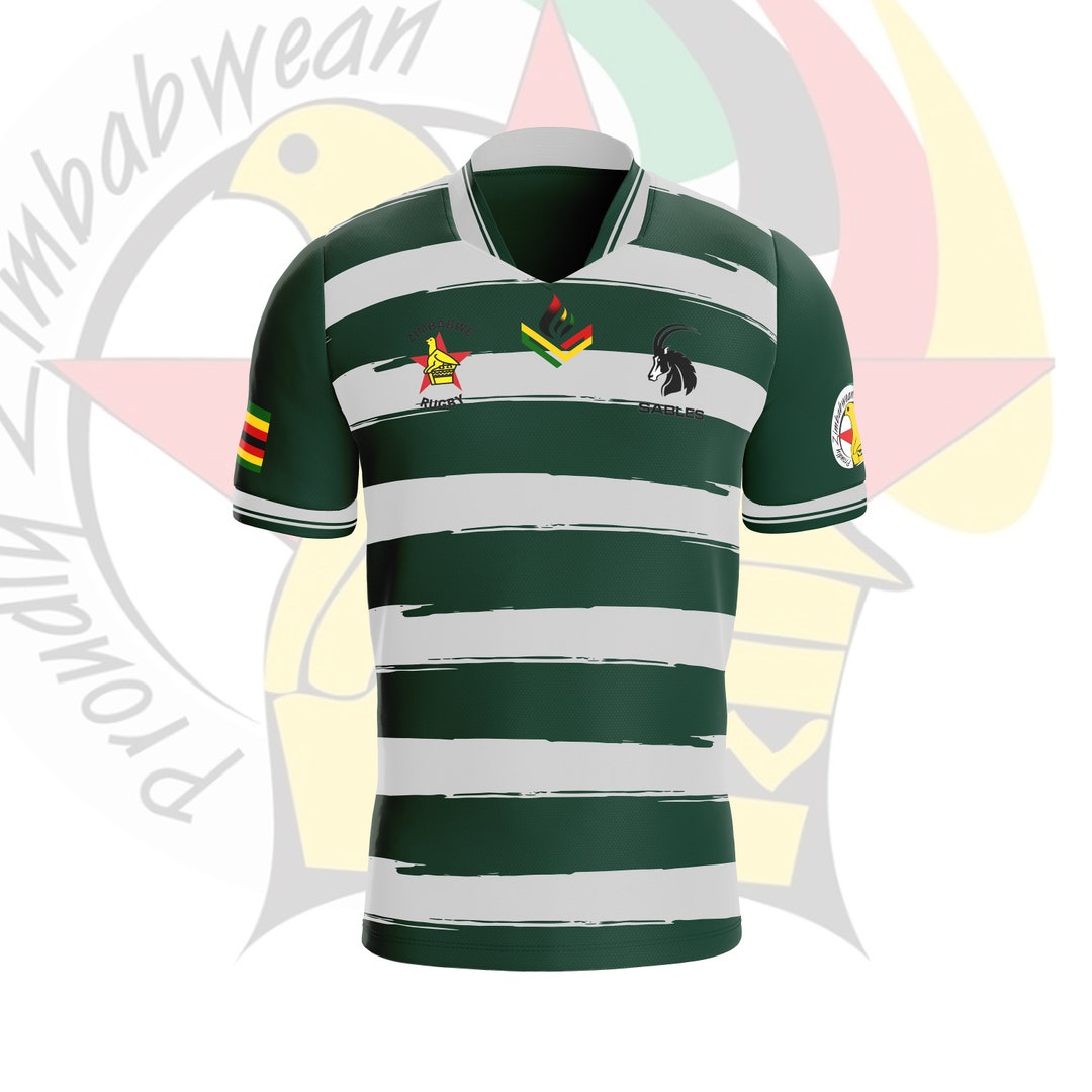 Zimbabwe Sables Rugby- Fan Jersey - Etsy