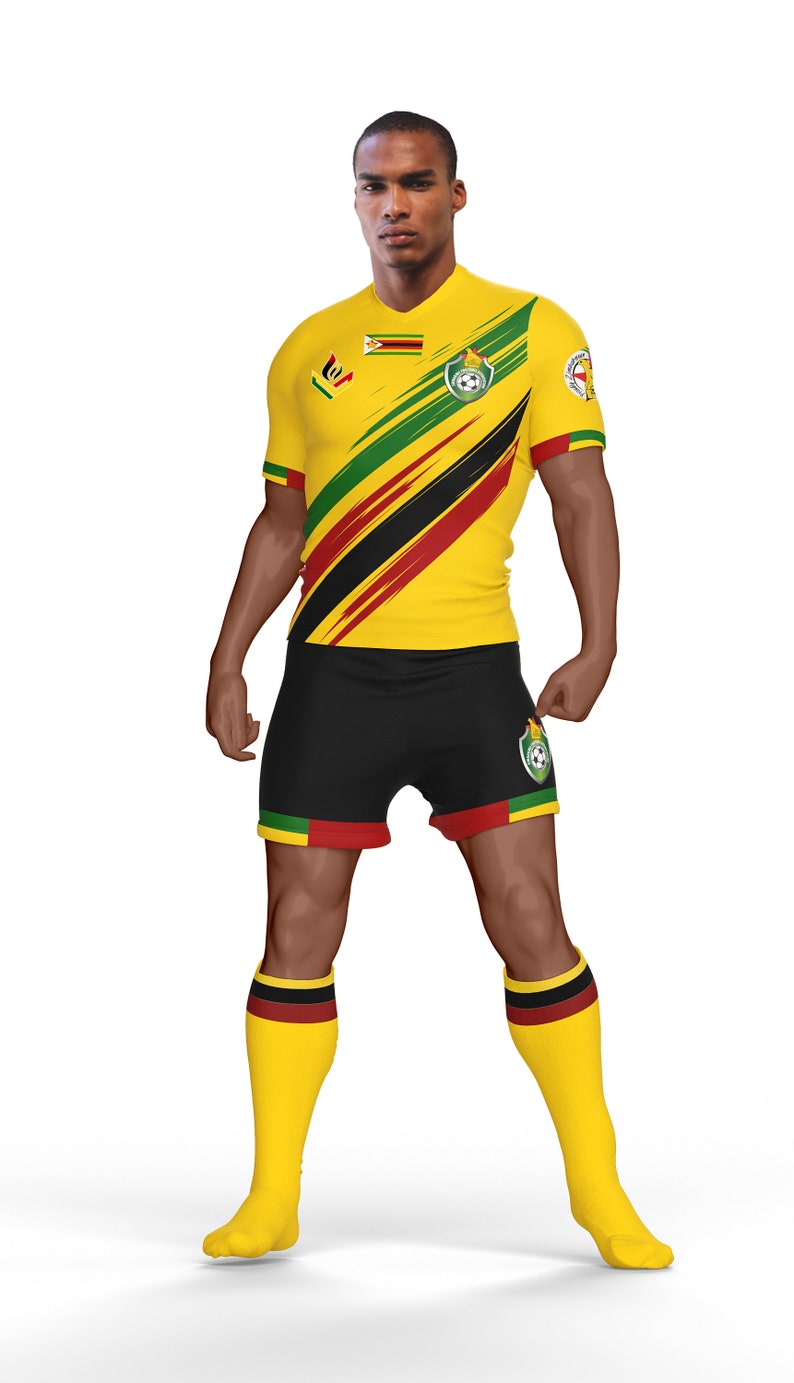 Zimbabwe Soccer (football) Fan Jersey - Etsy