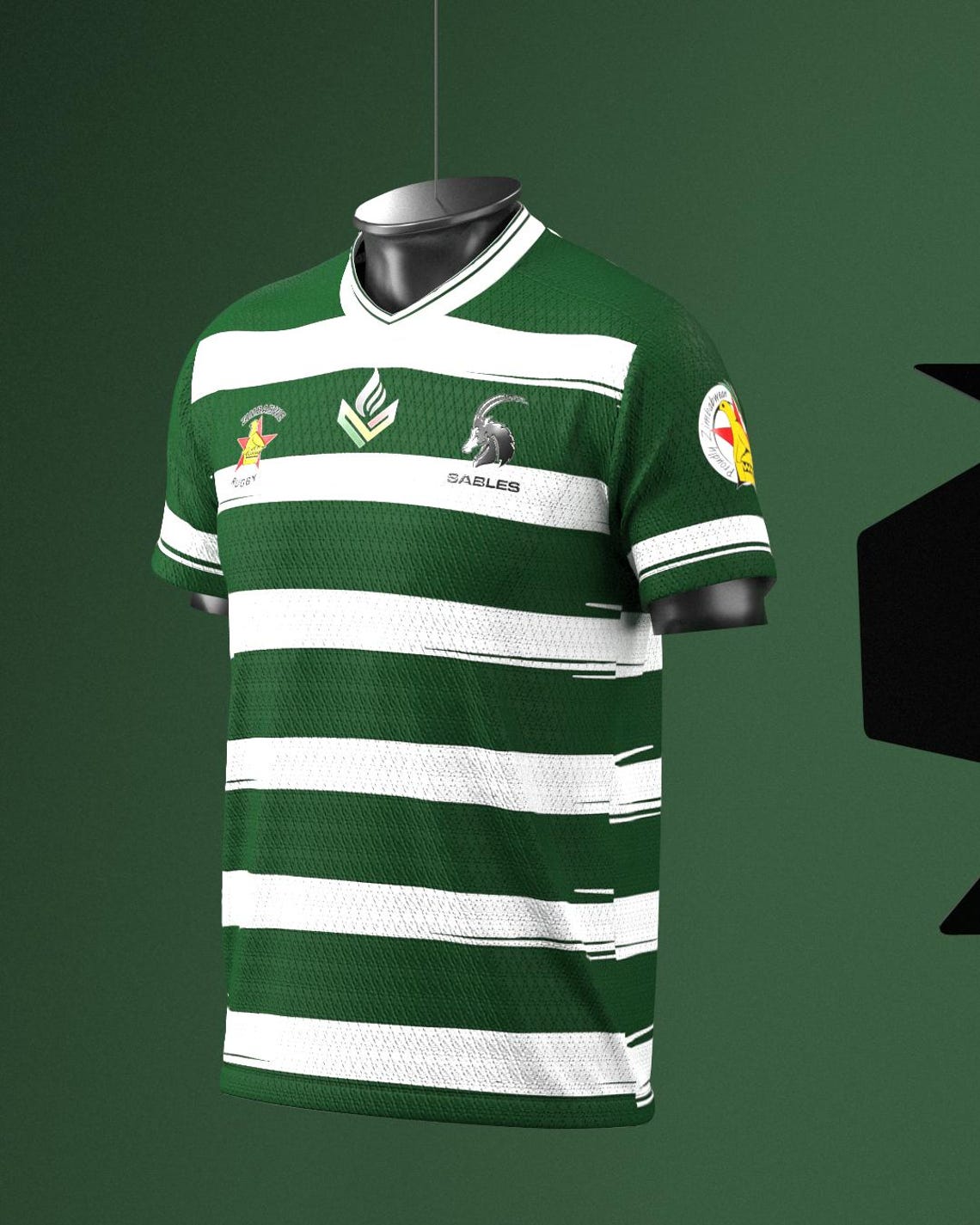 Zimbabwe Sables Rugby- Fan Jersey - Etsy