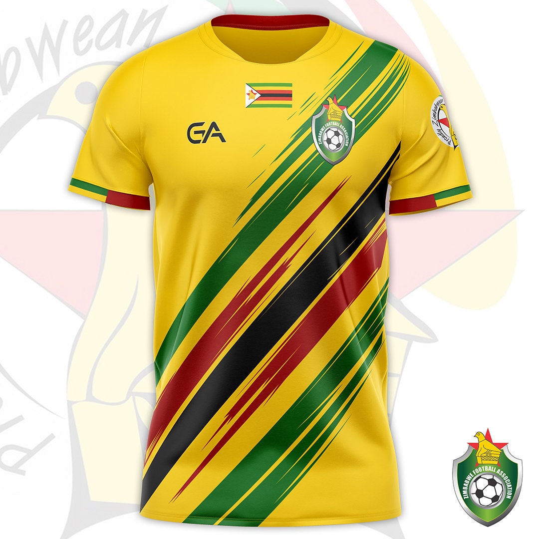 2022-2023 Zimbabwe Home Concept Football Shirt | ubicaciondepersonas ...