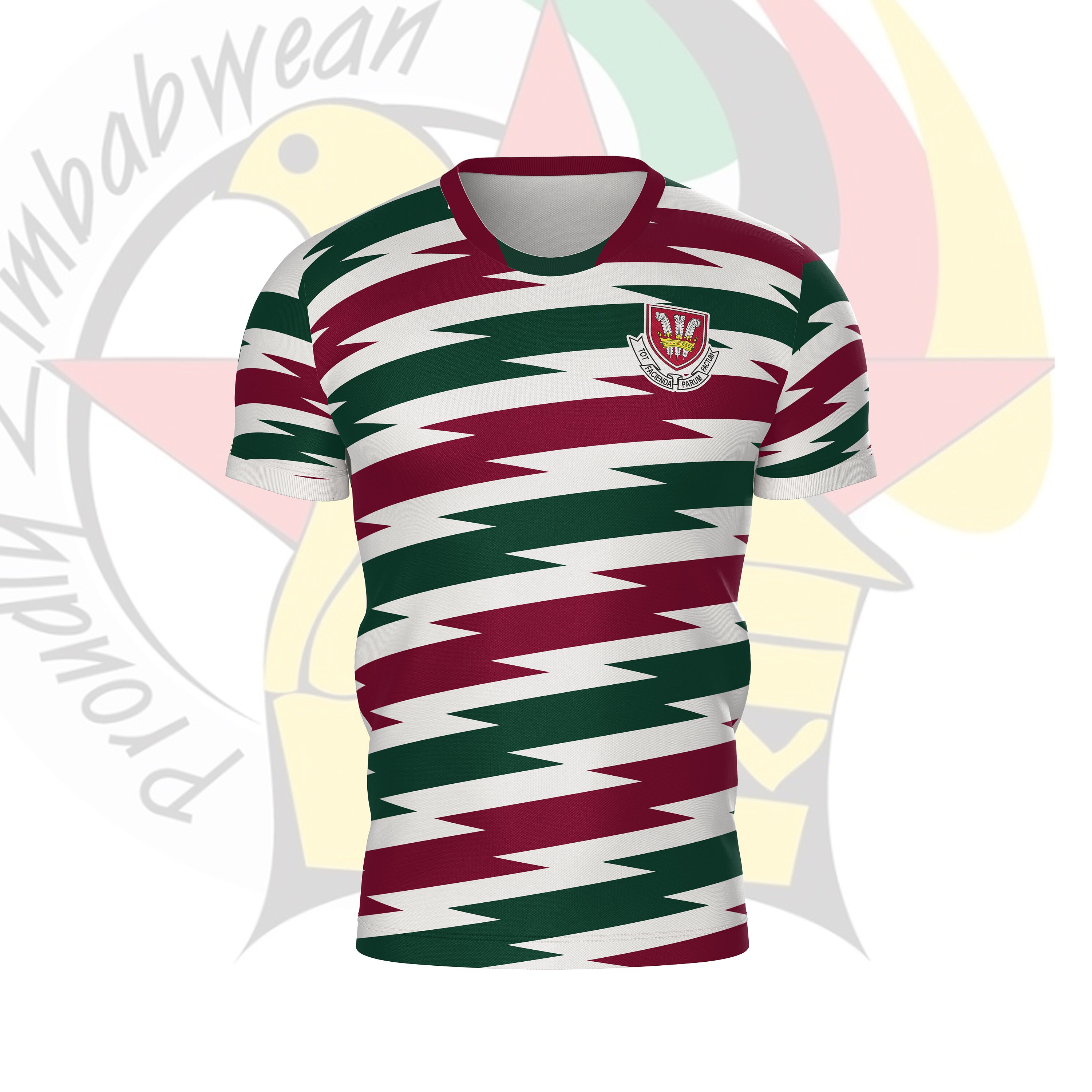 Prince Edward Tigers Rugby Fan Jersey - Zimbabwe - Etsy