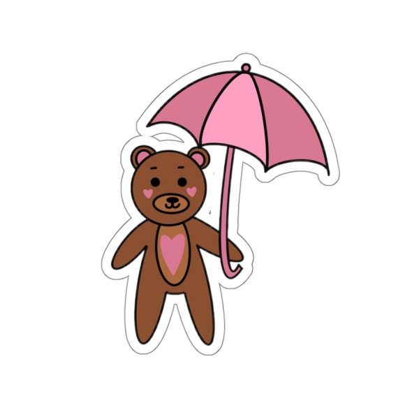 Teddy Bear Stickers - Etsy