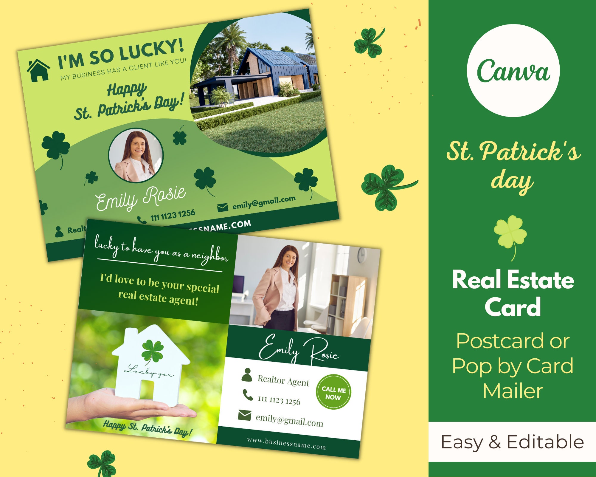 St Patricks Real Estate March Realtor March Real Estate - Etsy