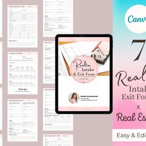 Realtor Client Intake Sheet: Real Estate Client Form (digital Download ...