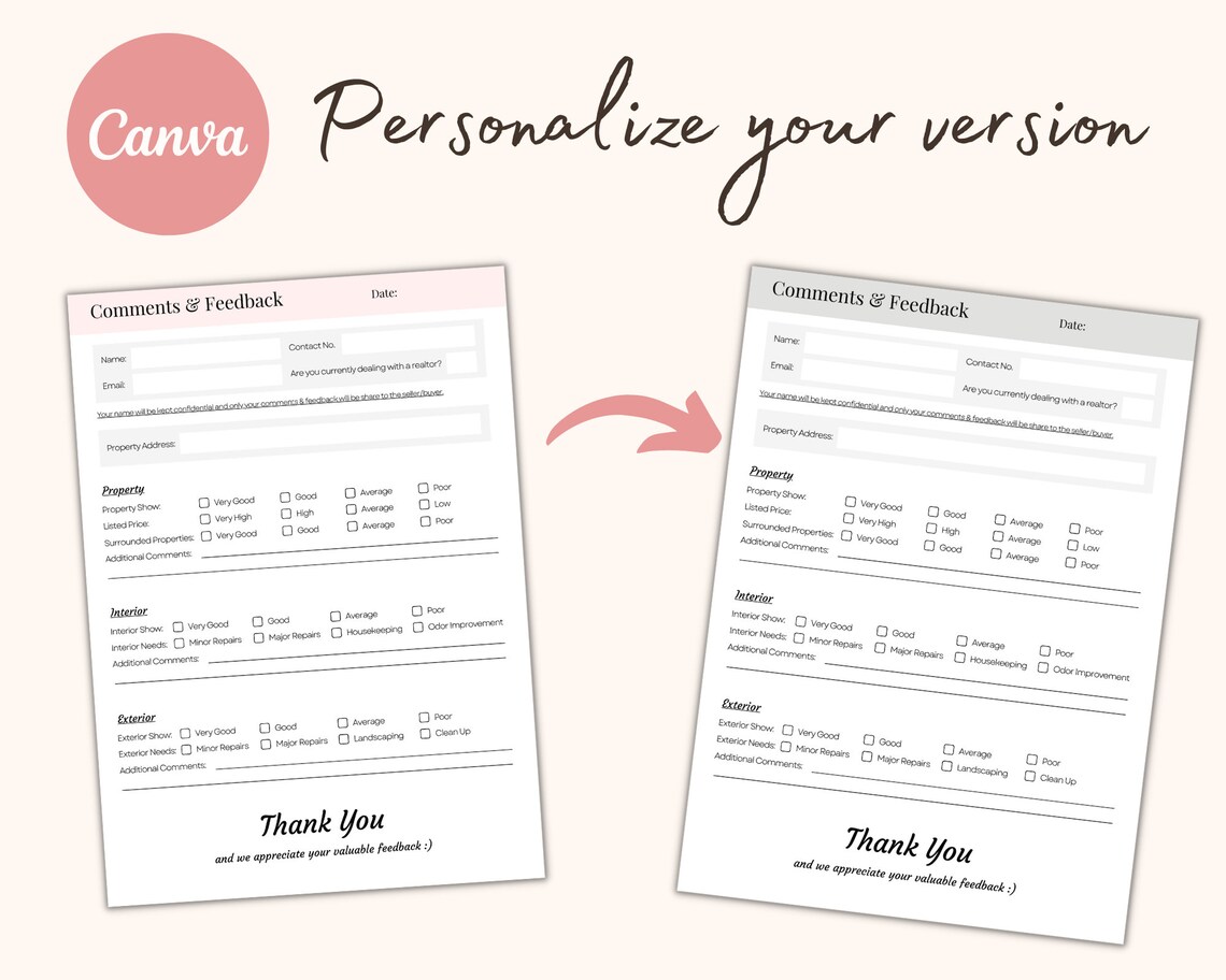 Realtor Client Intake Sheet, Real Estate Client Form, Client ...