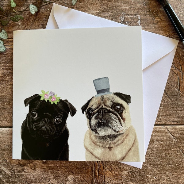 Pug Wedding - Etsy