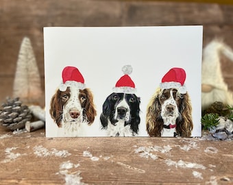 Dog Christmas Cards, Holiday Card Set, Dogs, Dog Stationery, Dog Cards ...