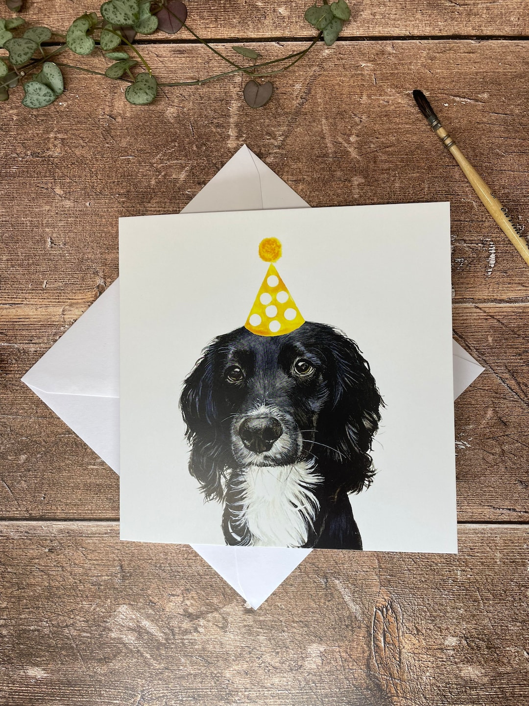 Sprocker Spaniel Birthday Card - Etsy