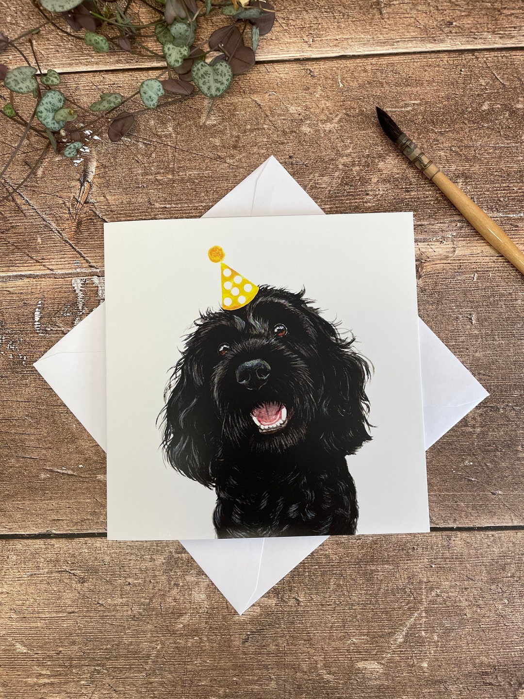 Cockapoo Birthday Card - Etsy