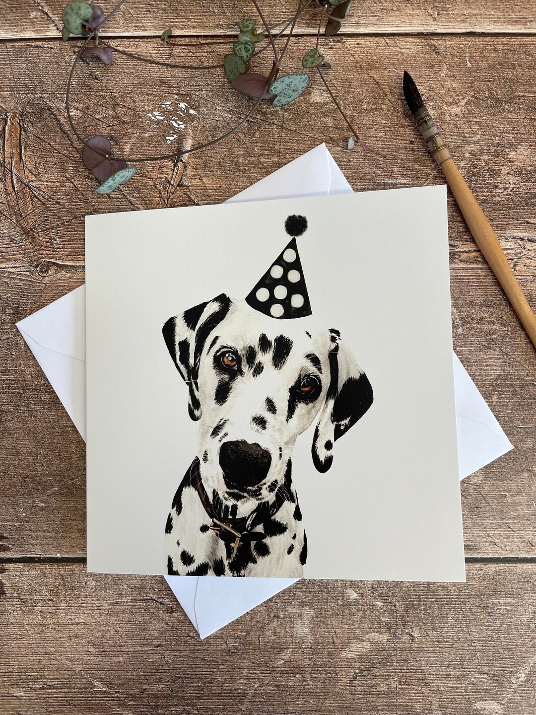 Dalmatian Birthday Card - Etsy