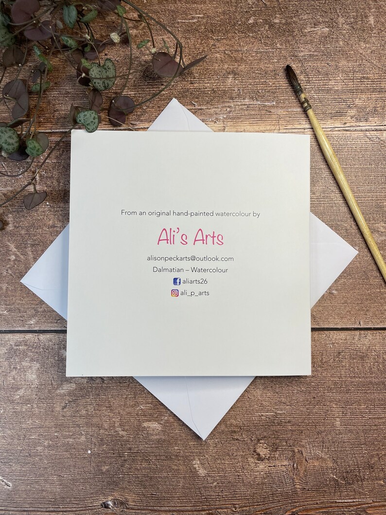 Dalmatian Birthday Card - Etsy