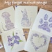 Forget Me Not Dog Condolence Card | Pet Sympathy Card - Etsy