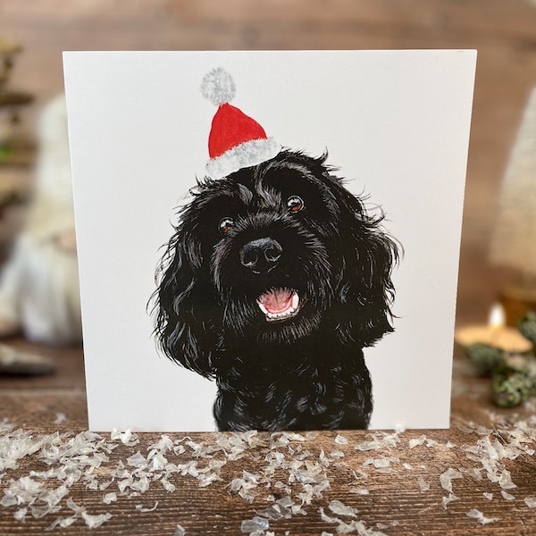 Cockapoo Christmas Cards - Etsy UK