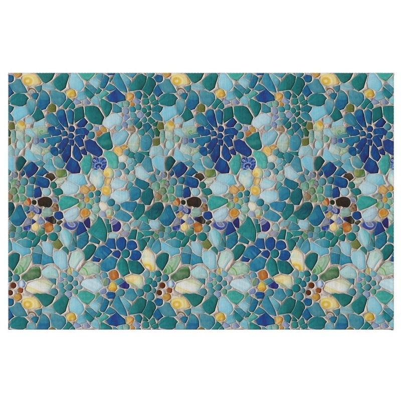 Sea Glass Mosaic - Etsy