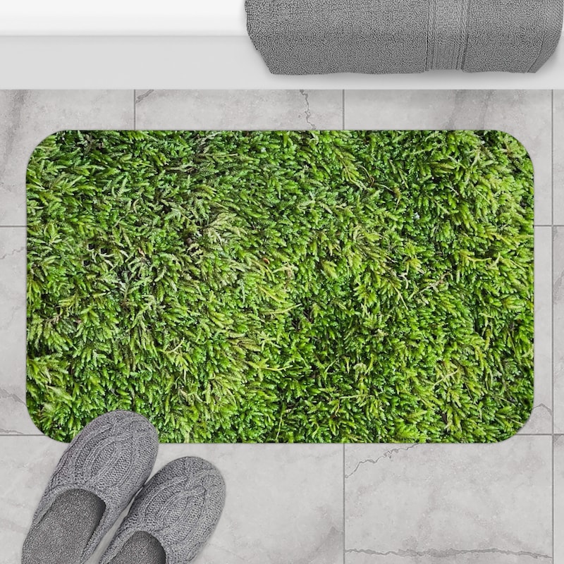 Moss Bath Mat - Etsy