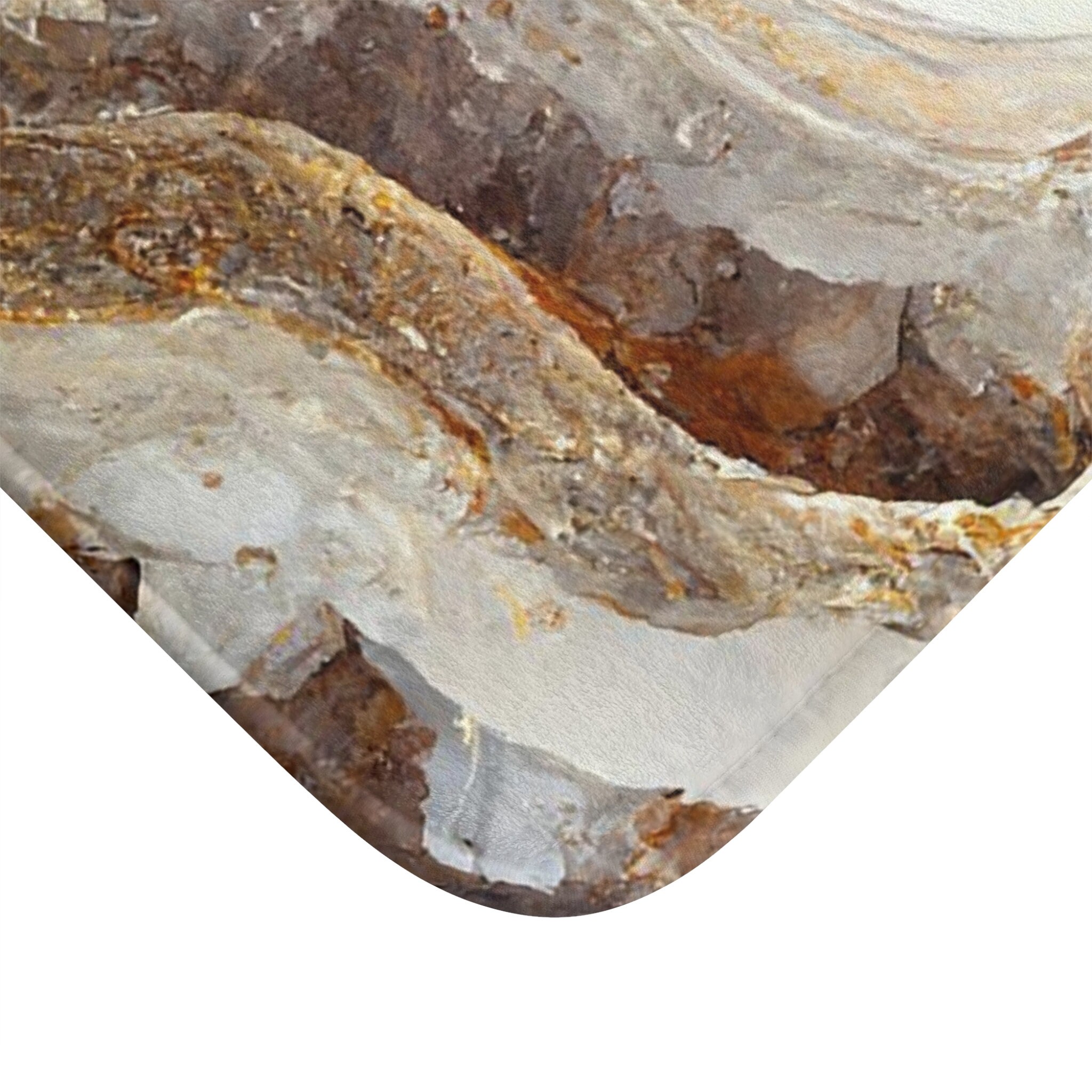 Geode Crystal Bath Mat, Quartz Crystal Bathroom Mat, Unique Artsy Boho ...