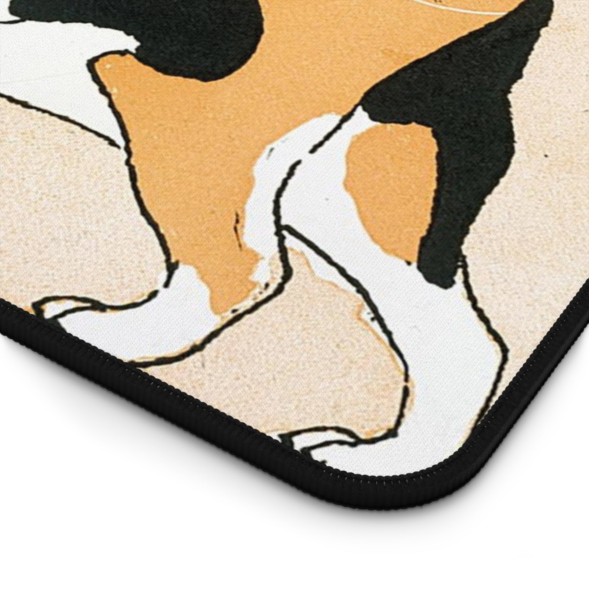 Calico Cat Desk Mat in 2 Sizes, Large Desk Mat, Neoprene Gaming Mat ...