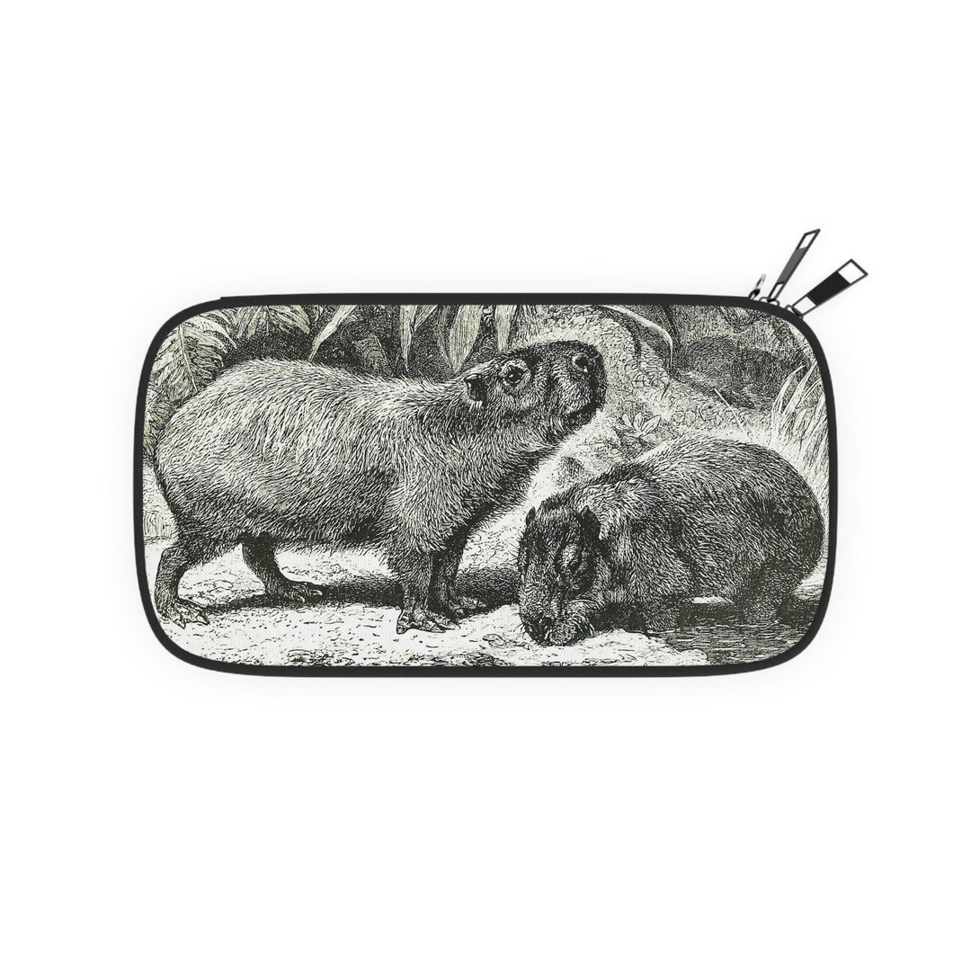 Capybara Passport Zipper Wallet, Capybara Gift, Animal Canvas Travel ...