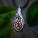 Oregon Sunstone 1.91ct .925 Sterling Silver Wire Wrapped Gemstone ...